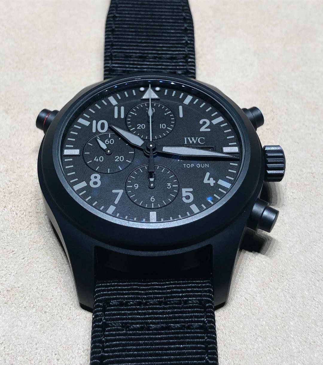IWC Pilot’s Watch Double Chronograph TOP GUN Ceratanium | IWC 2019
